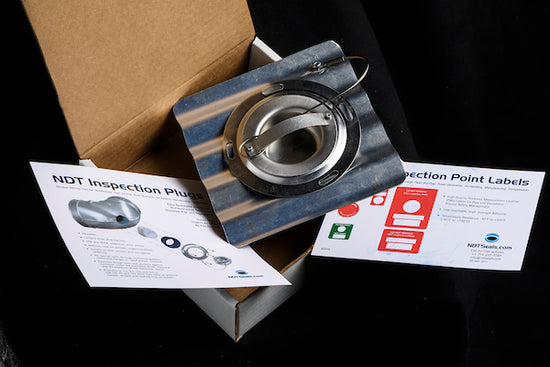 LABEL F - NDT INSPECTION POINT LABEL (#PD5)